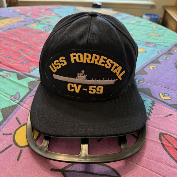 American Vintage | Other | Vintage 8s Rare Uss Forrestal Cv59 Navy Ship ...